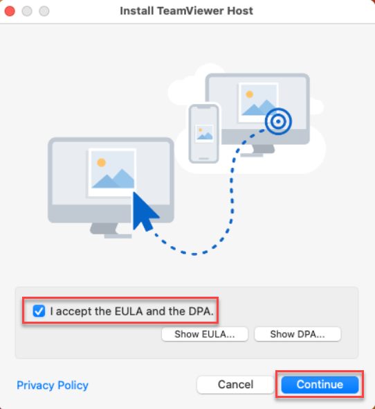 Installing Teamviewer Host Remote Support in Apple MacOS Computer ...