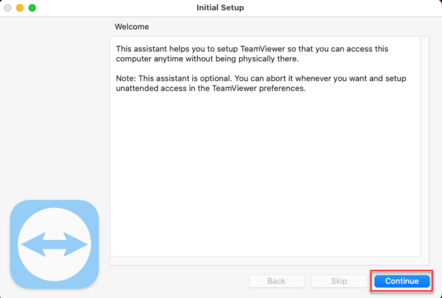Installing Teamviewer Host Remote Support in Apple MacOS Computer ...