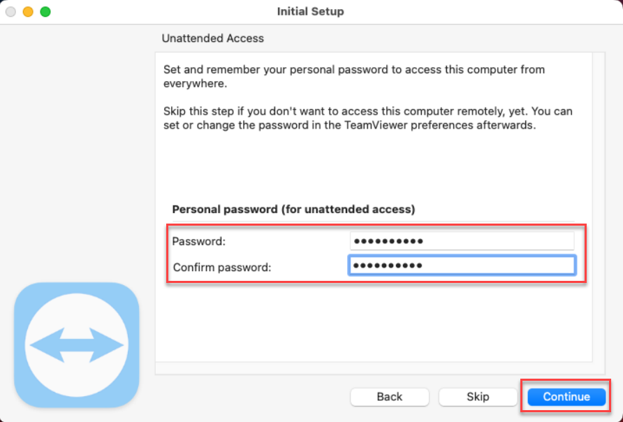Installing Teamviewer Host Remote Support in Apple MacOS Computer ...