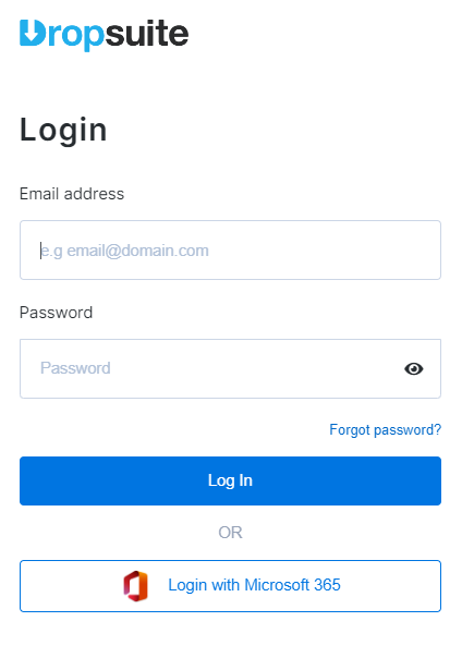 How to log in to your Dropsuite account – Next Century
