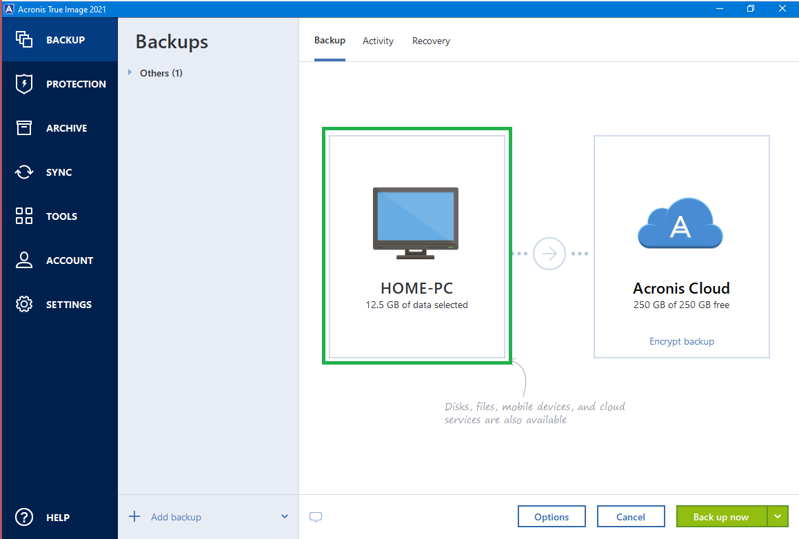 How to back up entire Microsoft Computer with Acronis True Image 2021 ...